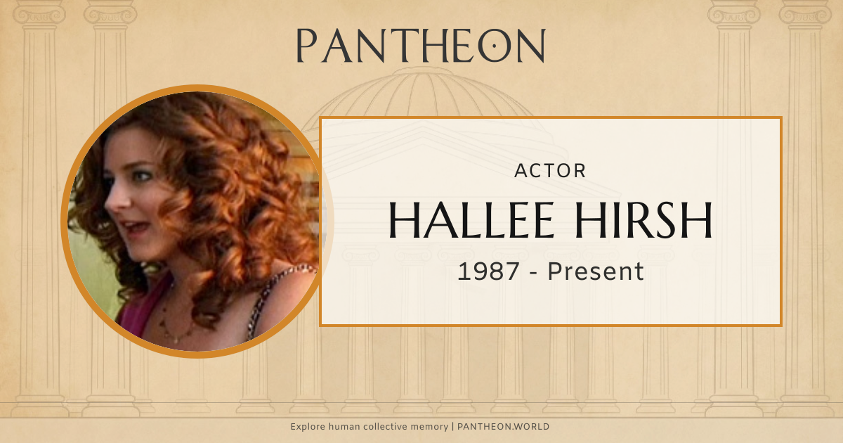 Hallee Hirsh Biography | Pantheon