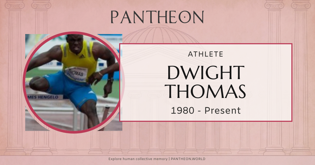 Dwight Thomas Biography | Pantheon