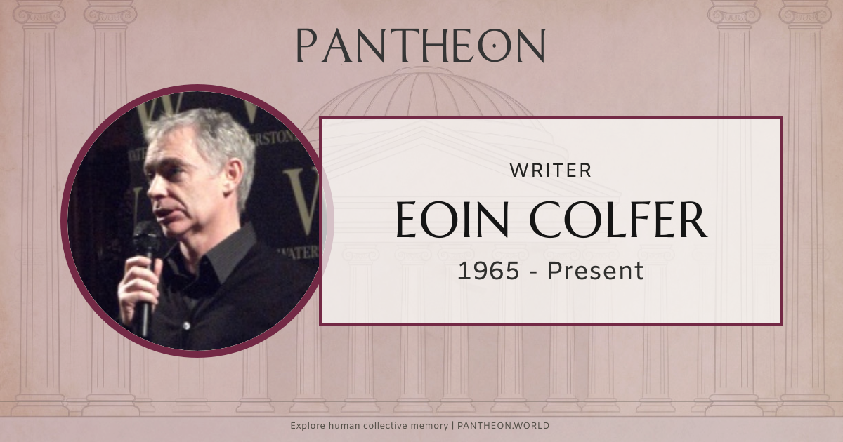 Eoin Colfer Biography | Pantheon