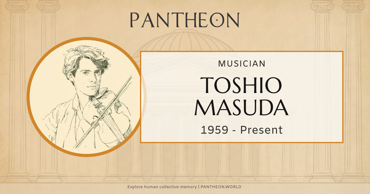 Toshio Masuda Biography | Pantheon