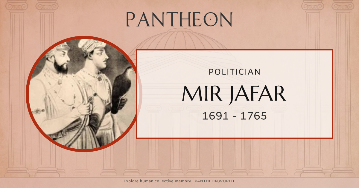 Mir Jafar Biography | Pantheon