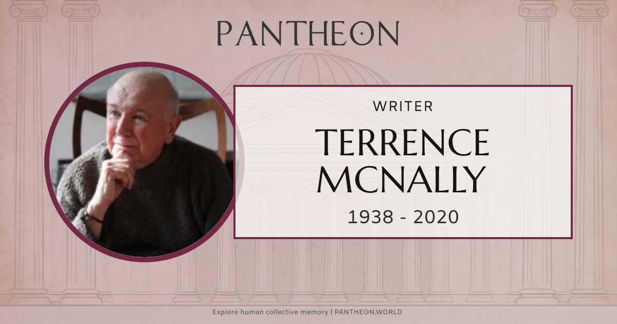 Terrence McNally Biography | Pantheon