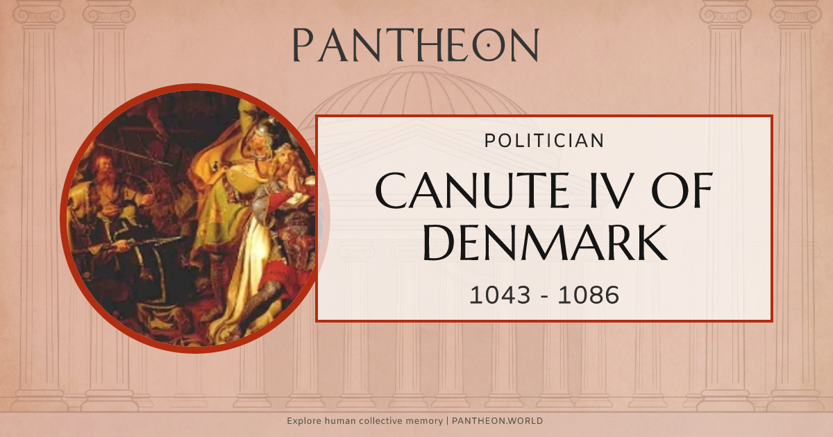 Canute IV of Denmark Biography | Pantheon
