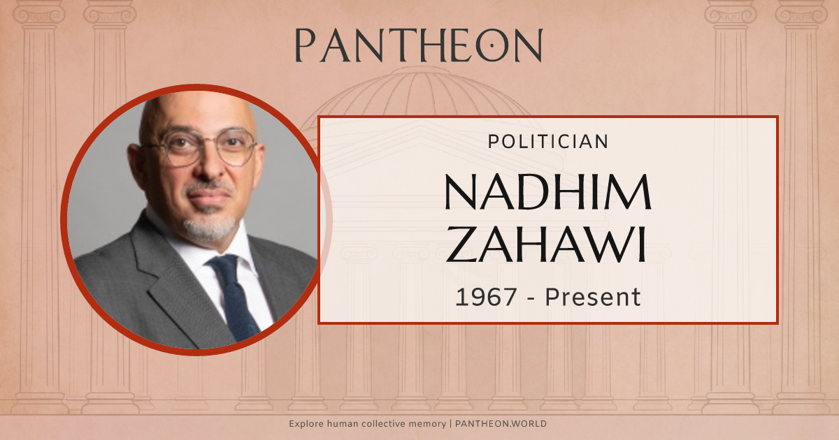 Nadhim Zahawi Biography | Pantheon