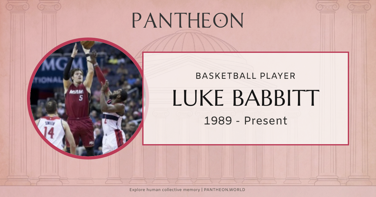 Luke Babbitt Biography | Pantheon