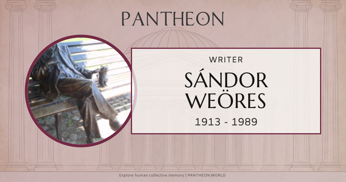 Sándor Weöres Biography | Pantheon