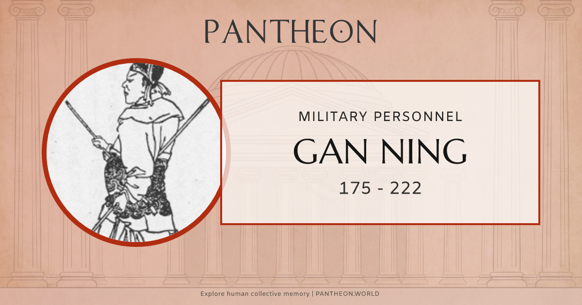 Gan Ning Biography | Pantheon