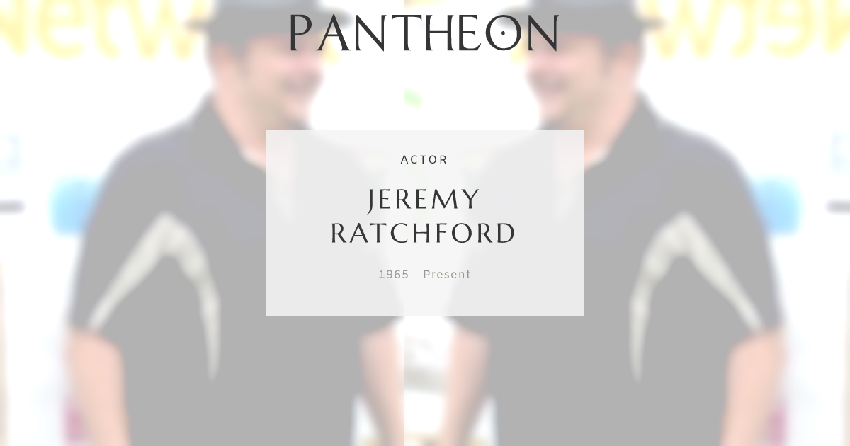 Jeremy Ratchford Biography | Pantheon