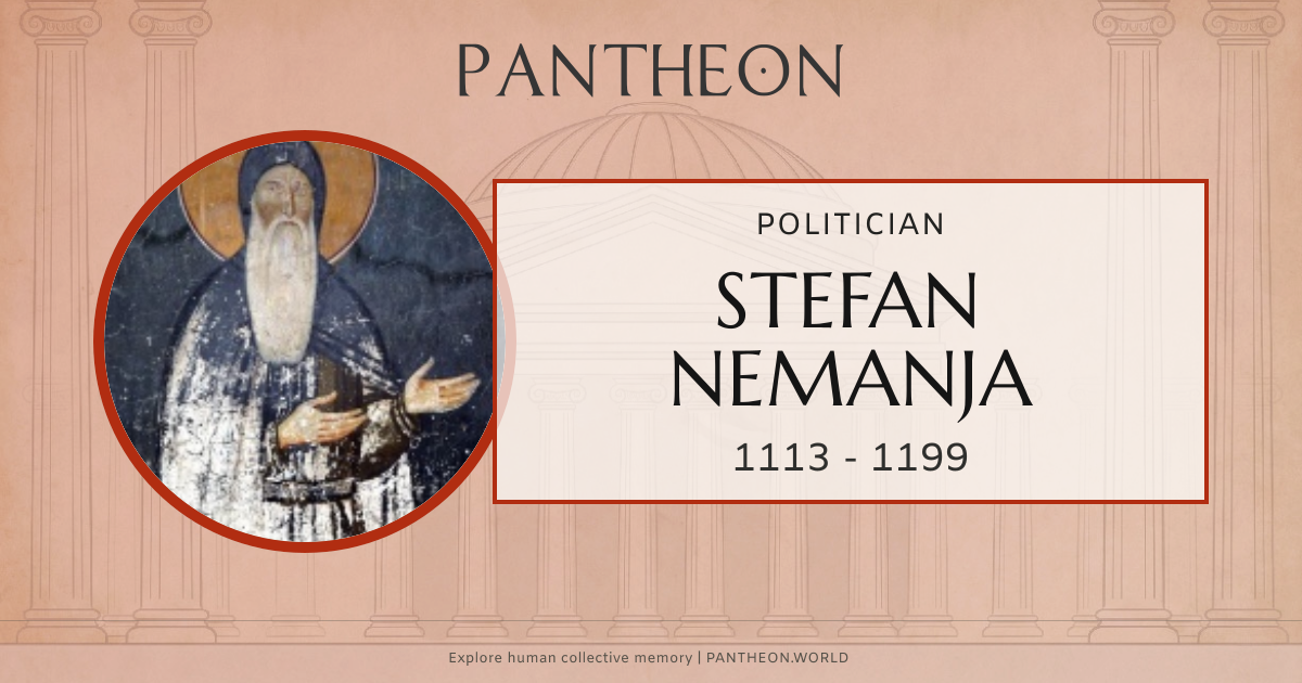 Stefan Nemanja Biography | Pantheon