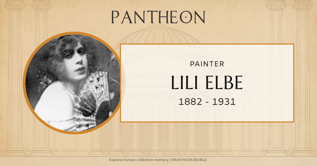Lili Elbe Biography | Pantheon
