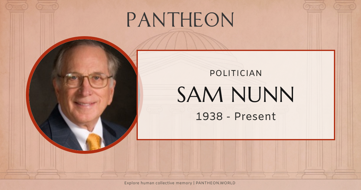 Sam Nunn Biography | Pantheon