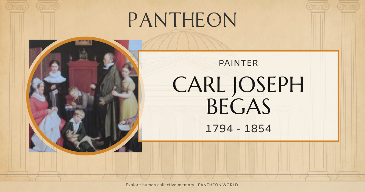 Carl Joseph Begas Biography | Pantheon