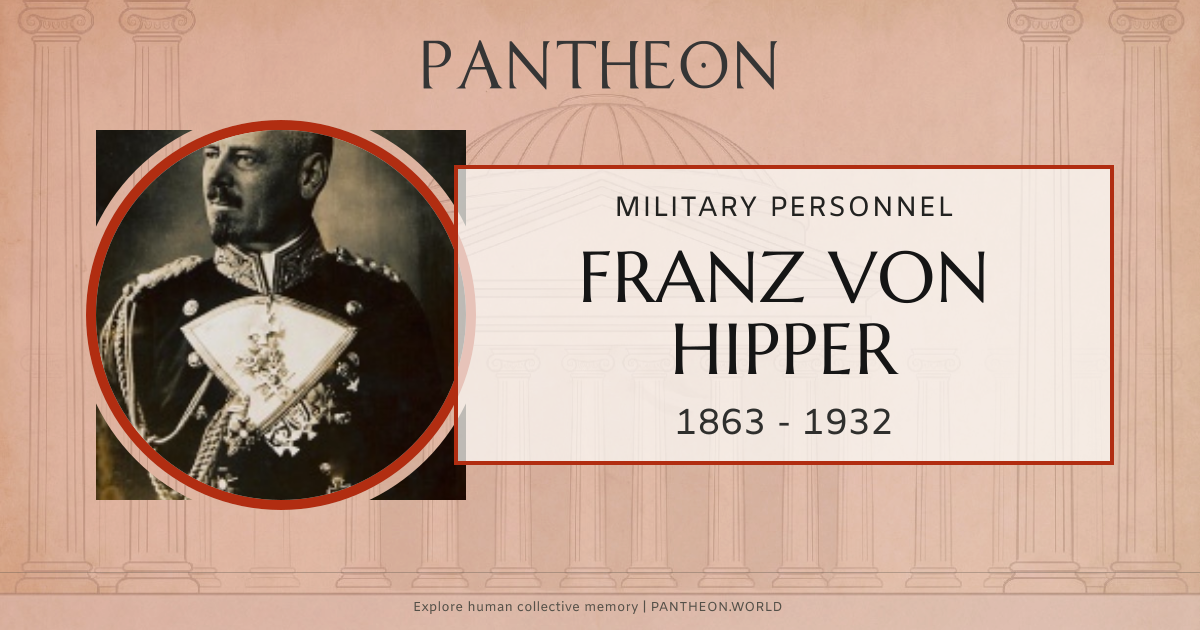 Franz von Hipper Biography | Pantheon