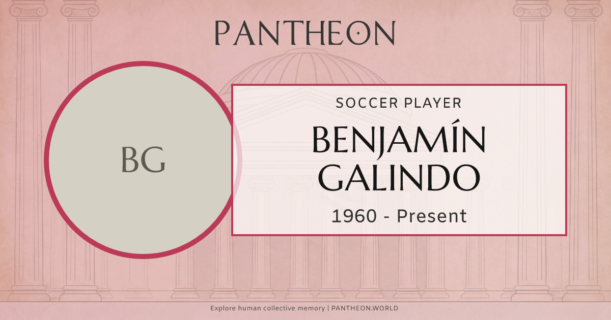 Benjamín Galindo Biography | Pantheon