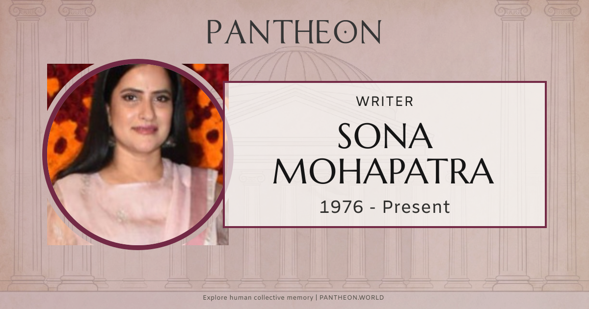 Sona Mohapatra Biography | Pantheon