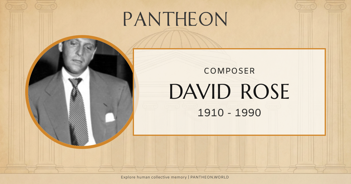 David Rose Biography | Pantheon