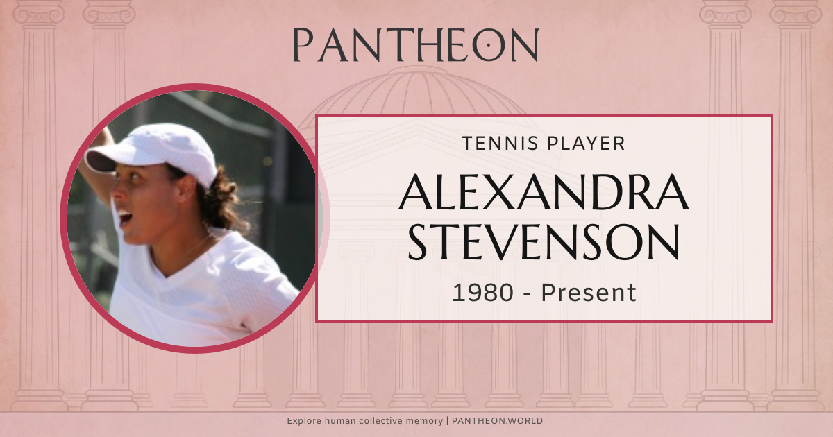 Alexandra Stevenson Biography | Pantheon