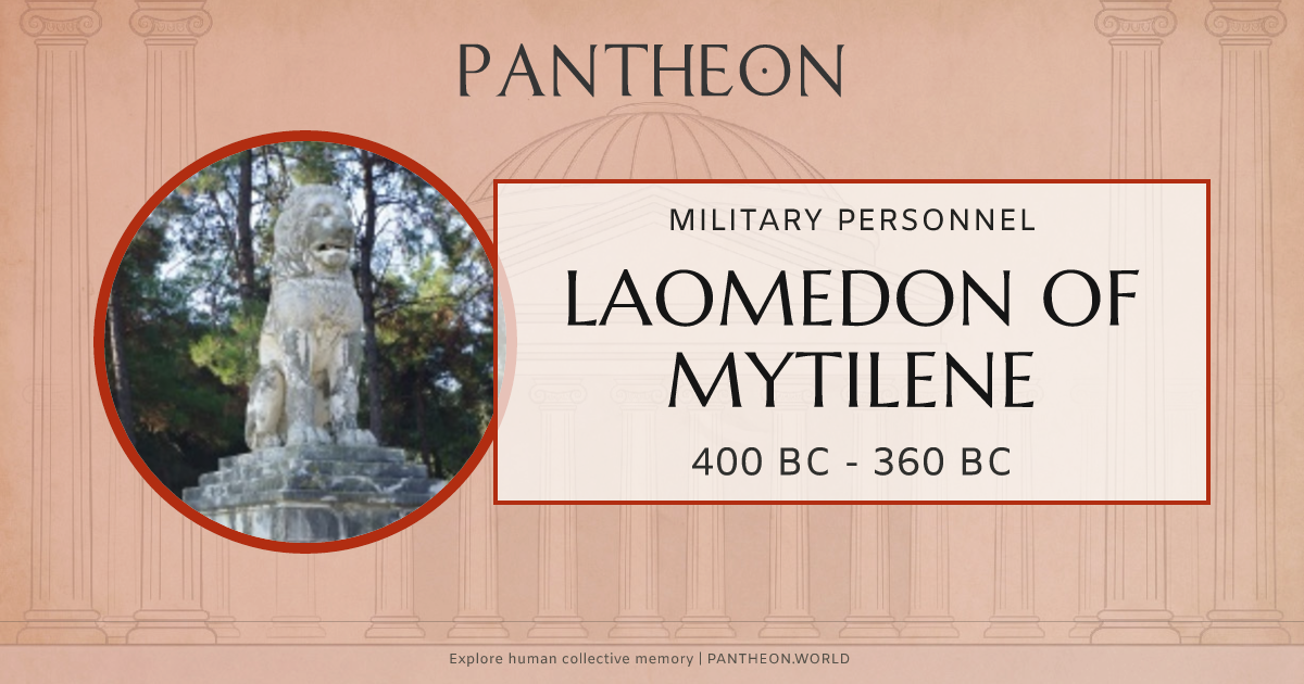 Laomedon of Mytilene Biography | Pantheon