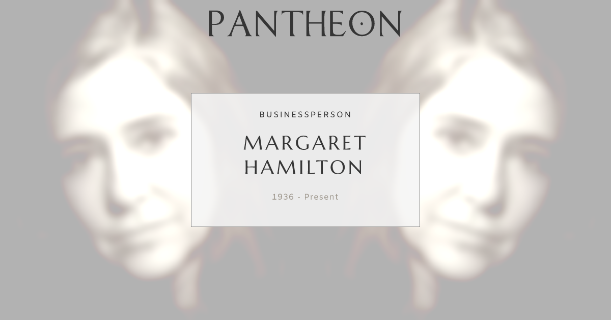 Margaret Hamilton Biography | Pantheon