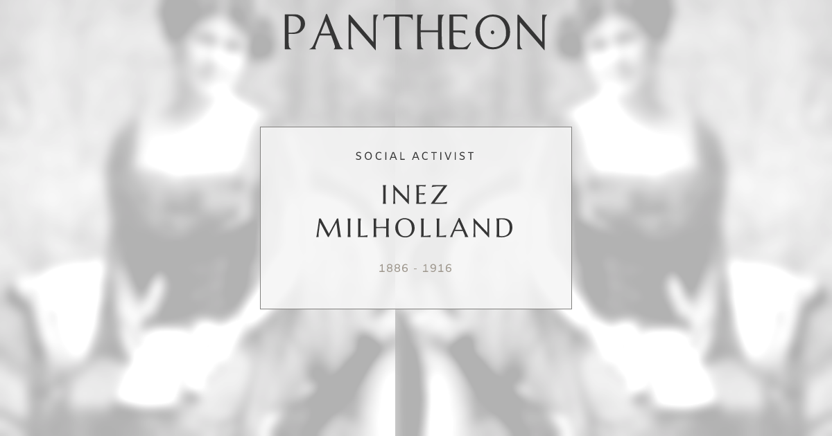 Inez Milholland Biography | Pantheon