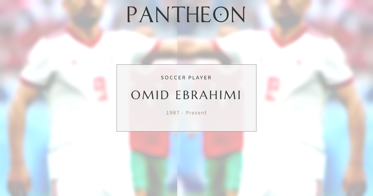 Omid Ebrahimi Biography | Pantheon