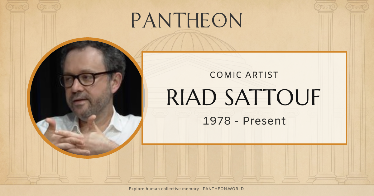 Riad Sattouf Biography | Pantheon