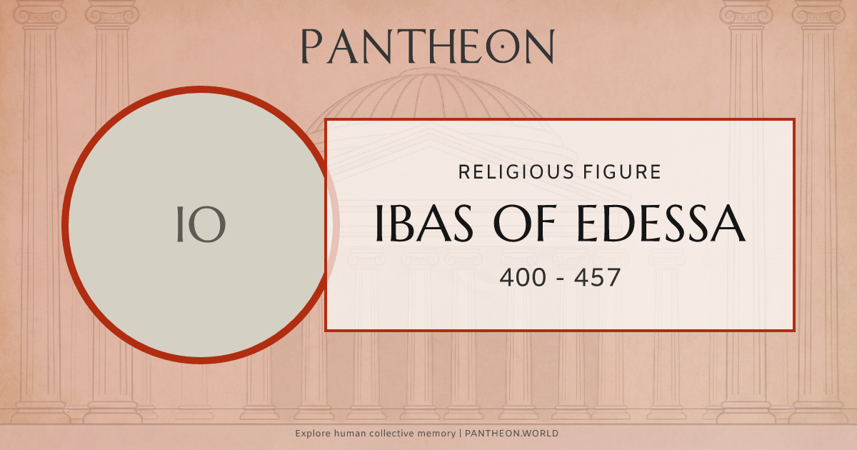 Ibas of Edessa Biography | Pantheon