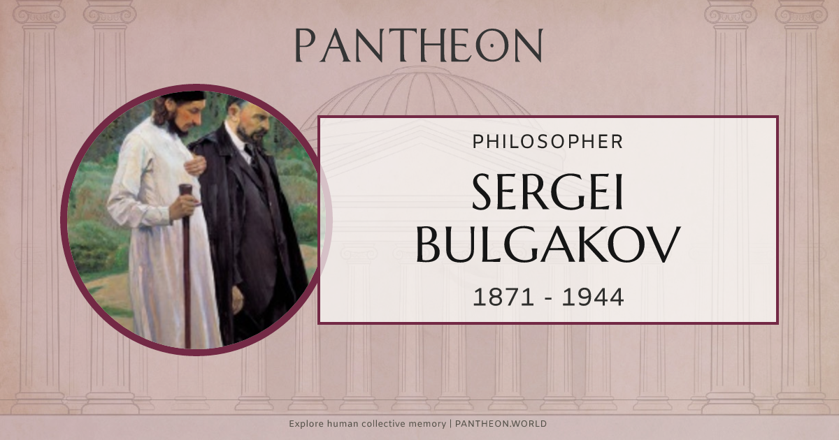 Sergei Bulgakov Biography | Pantheon
