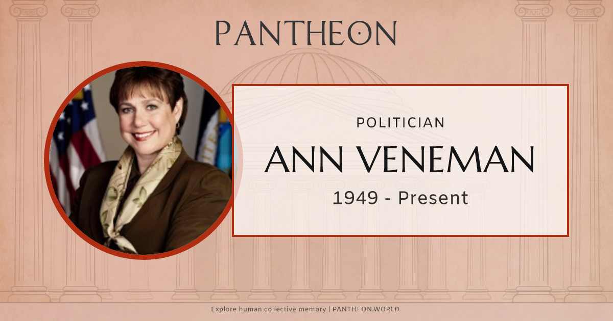 Ann Veneman Biography | Pantheon