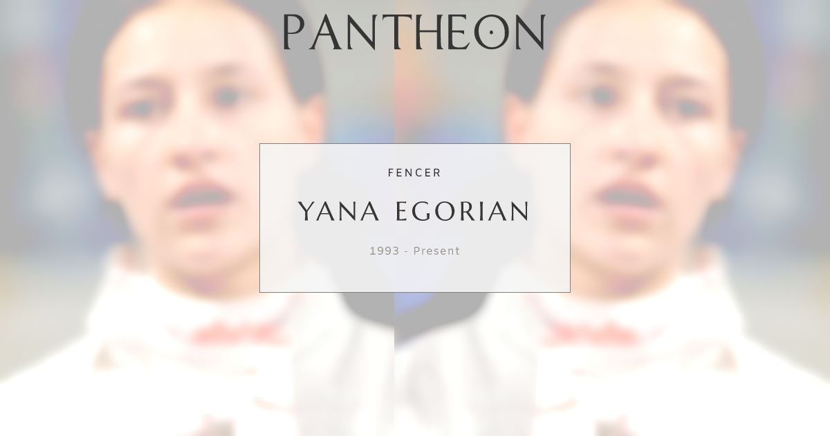 Yana Egorian Biography | Pantheon