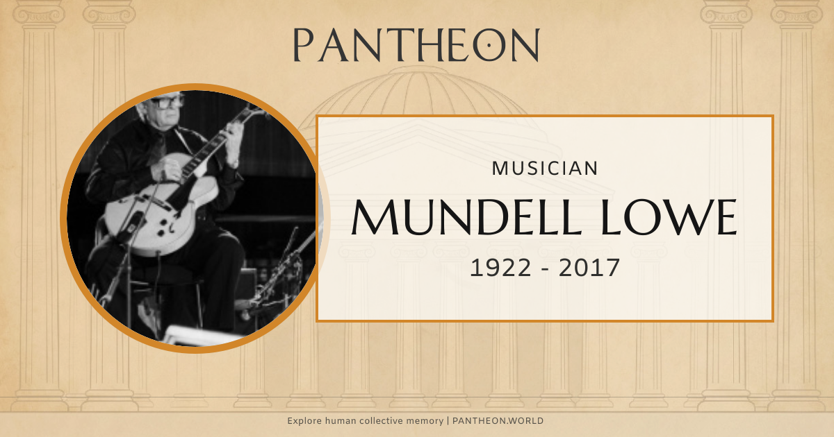 Mundell Lowe Biography | Pantheon