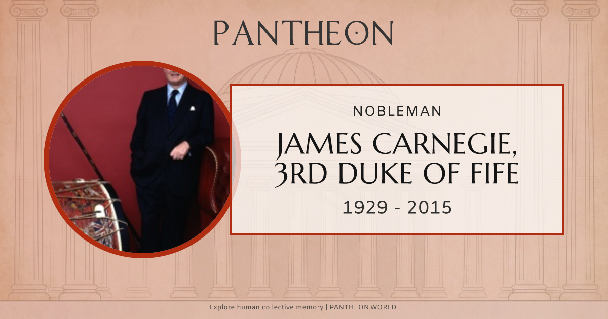 James Carnegie, 3rd Duke of Fife Biography | Pantheon