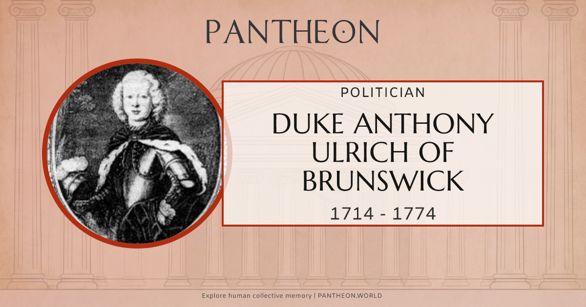 Duke Anthony Ulrich of Brunswick Biography | Pantheon