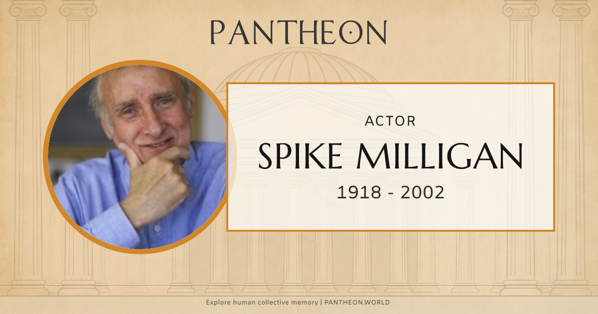 Spike Milligan Biography | Pantheon