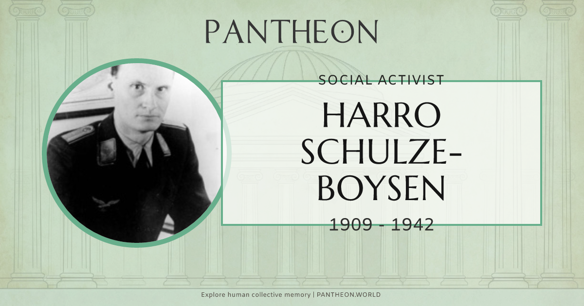 Harro Schulze-Boysen Biography | Pantheon