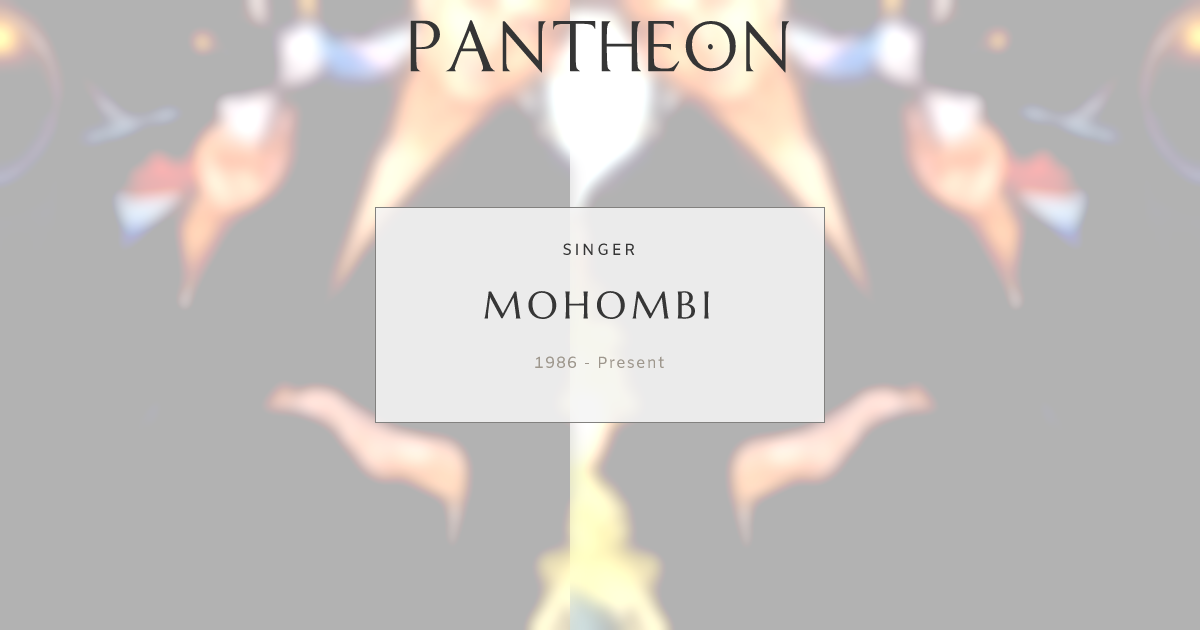 Mohombi Biography | Pantheon