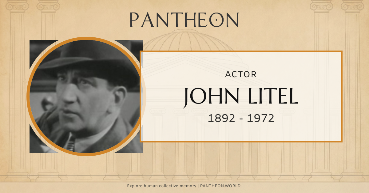 John Litel Biography | Pantheon