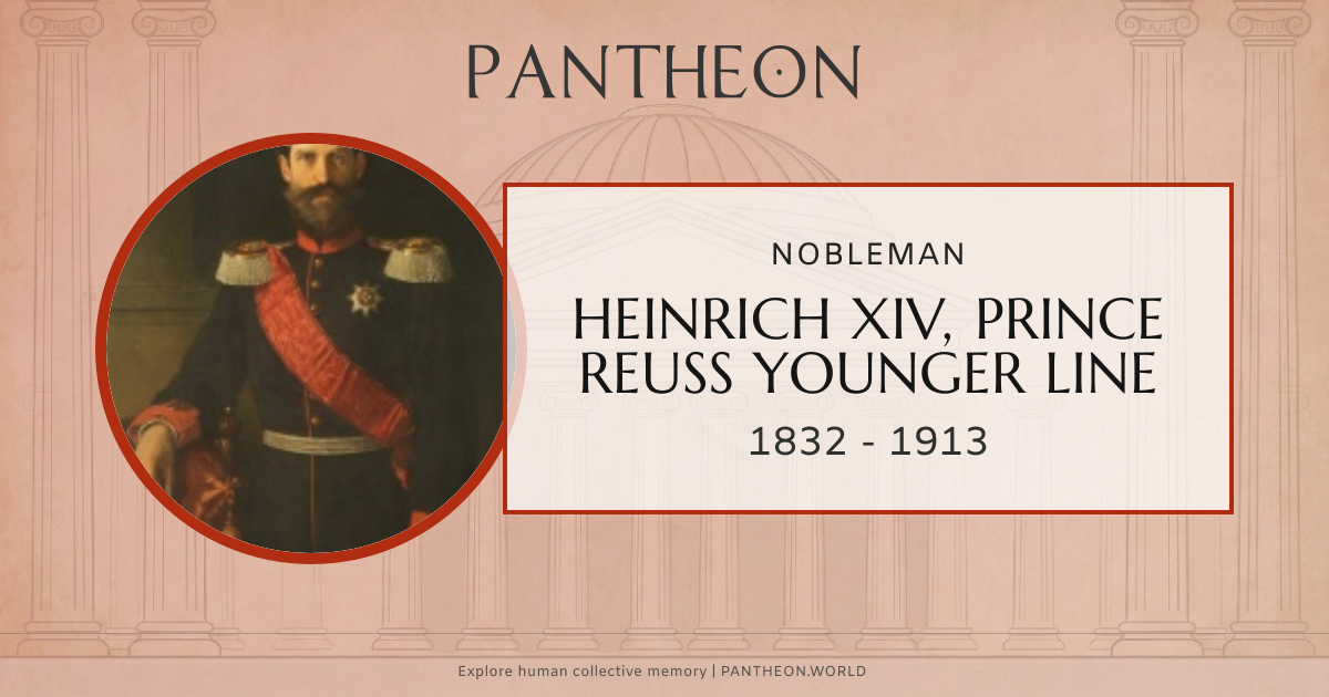 Heinrich XIV, Prince Reuss Younger Line Biography | Pantheon