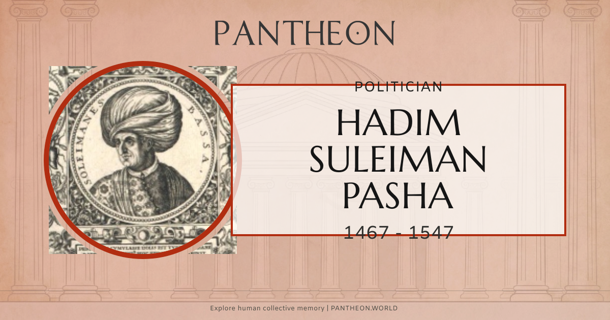 Hadım Suleiman Pasha Biography | Pantheon