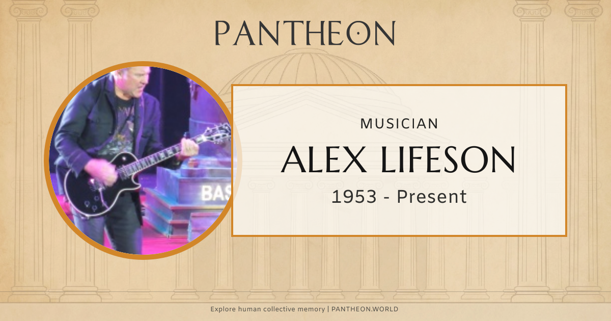 Alex Lifeson Biography | Pantheon