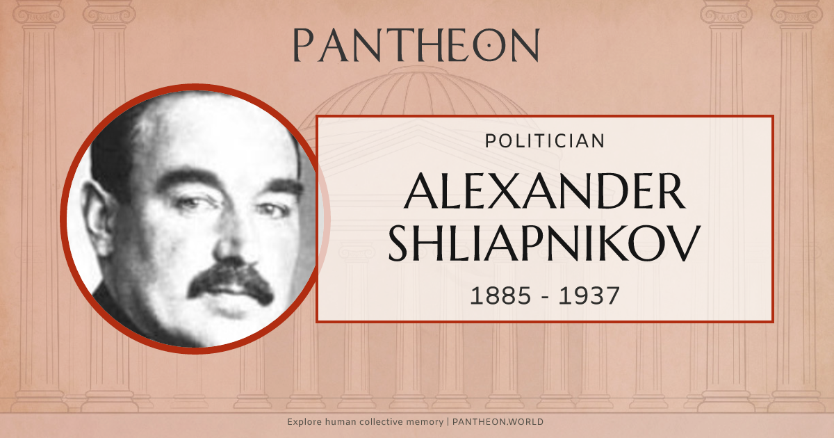 Alexander Shliapnikov Biography | Pantheon