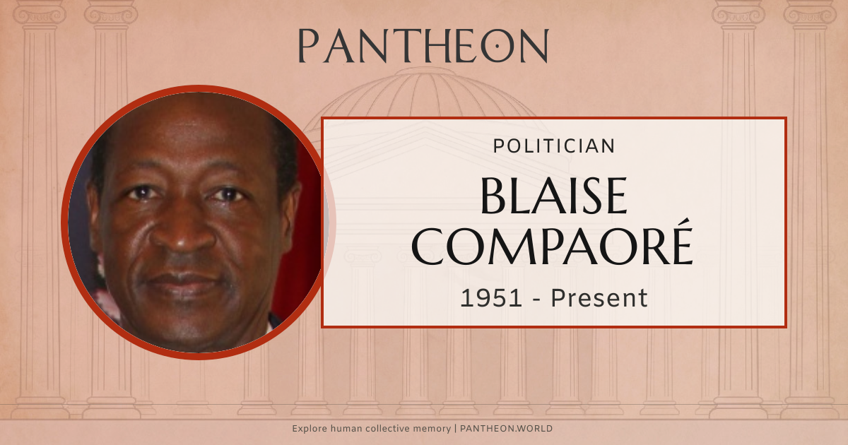 Blaise Compaoré Biography | Pantheon