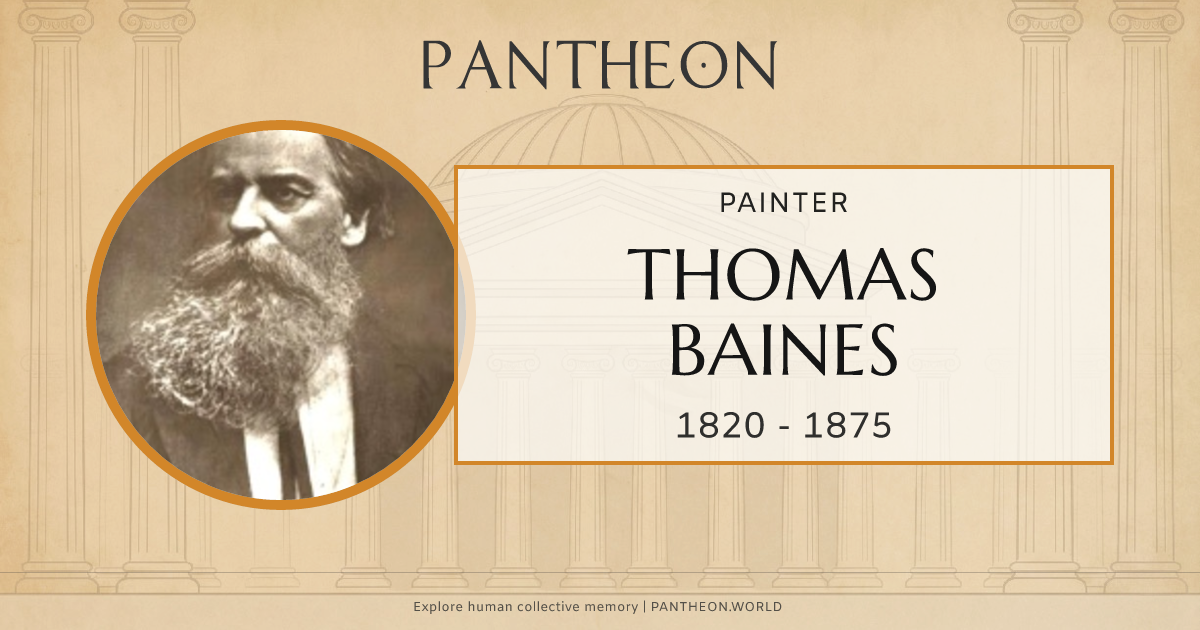 Thomas Baines Biography | Pantheon