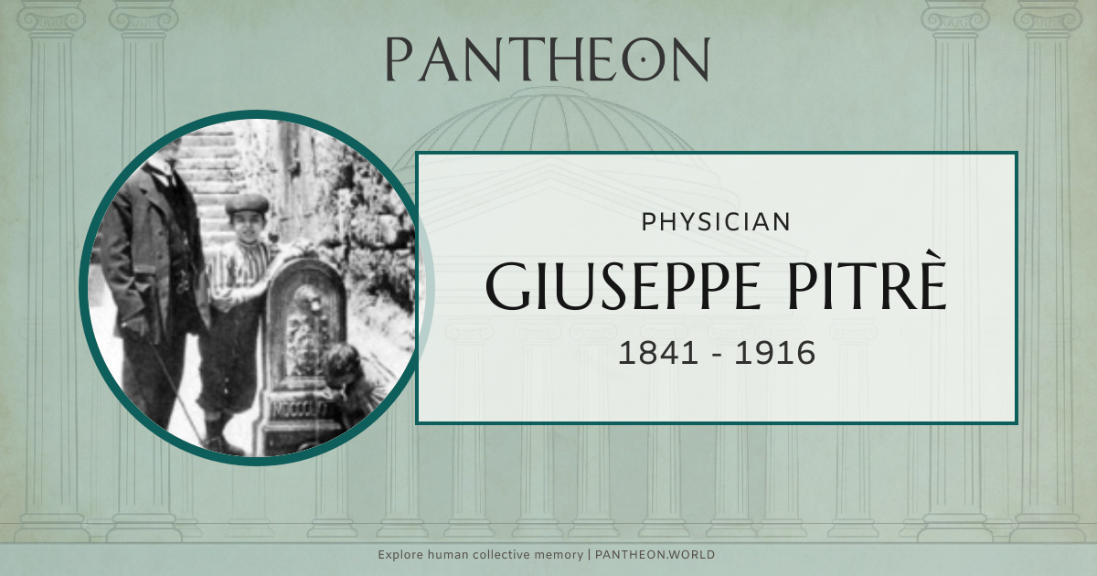 Giuseppe Pitrè Biography | Pantheon