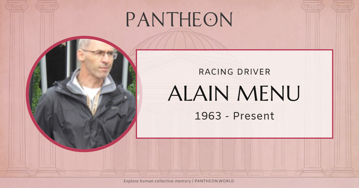 Alain Menu Biography | Pantheon