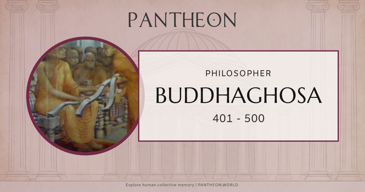 Buddhaghosa Biography | Pantheon