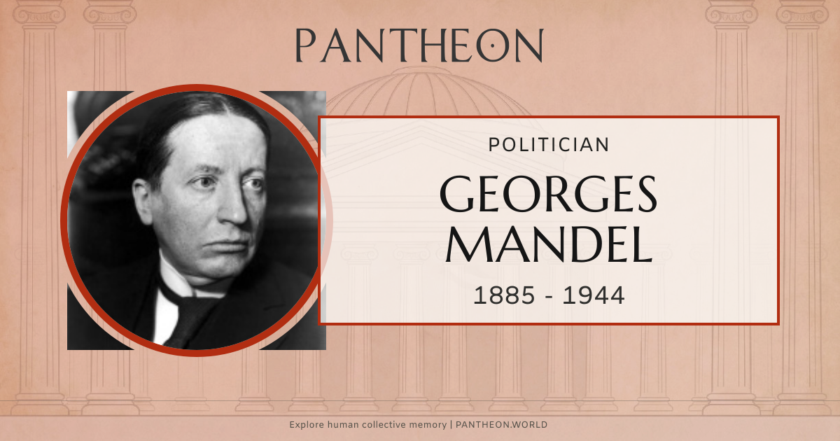 Georges Mandel Biography | Pantheon