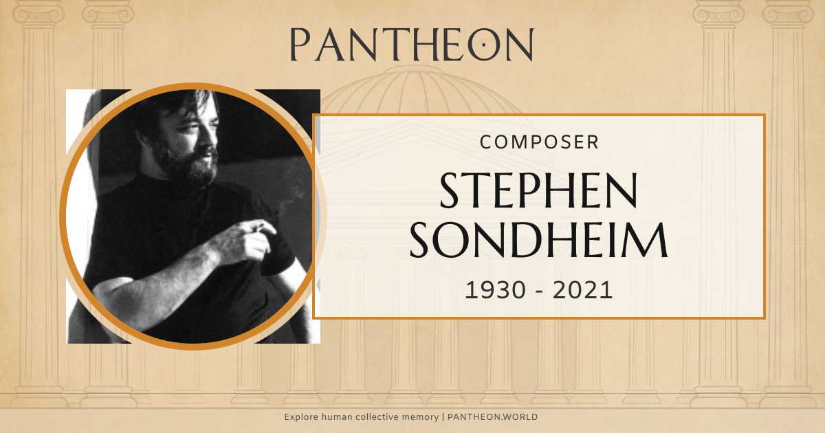 Stephen Sondheim Biography | Pantheon