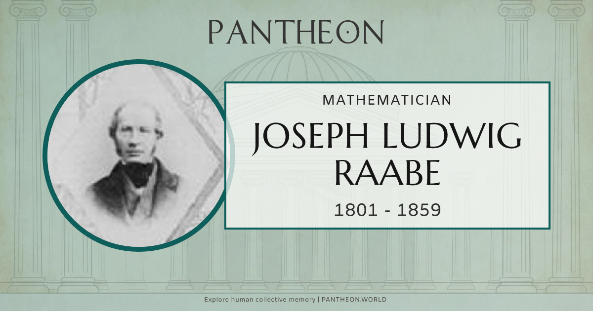 Joseph Ludwig Raabe Biography | Pantheon