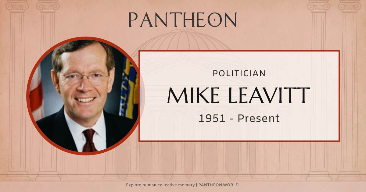 Mike Leavitt Biography | Pantheon